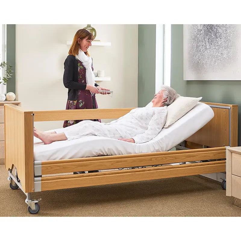 Opera Classic Upholstered Profiling Bed – Mobility World UK