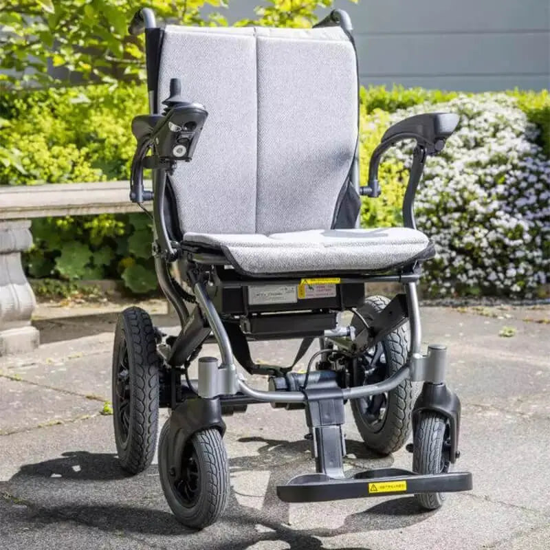 Mway Lite Manual Folding Powerchair – Mobility World UK