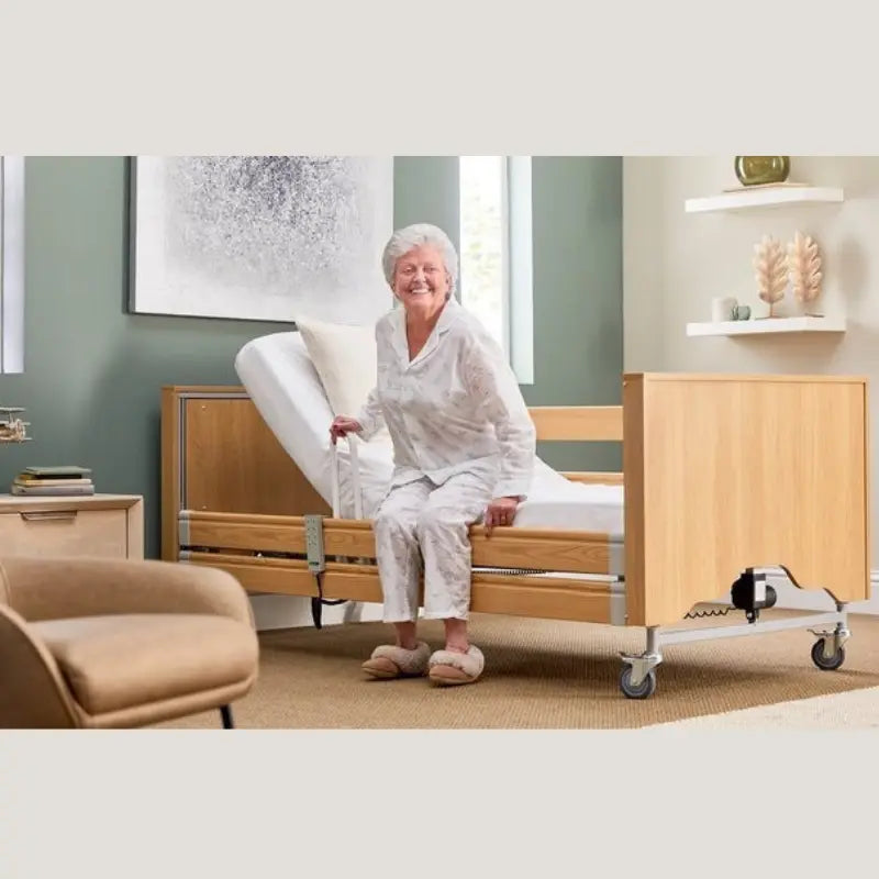 Opera Basic 3ft Classic Profiling Bed With Cot Sides – Mobility World UK